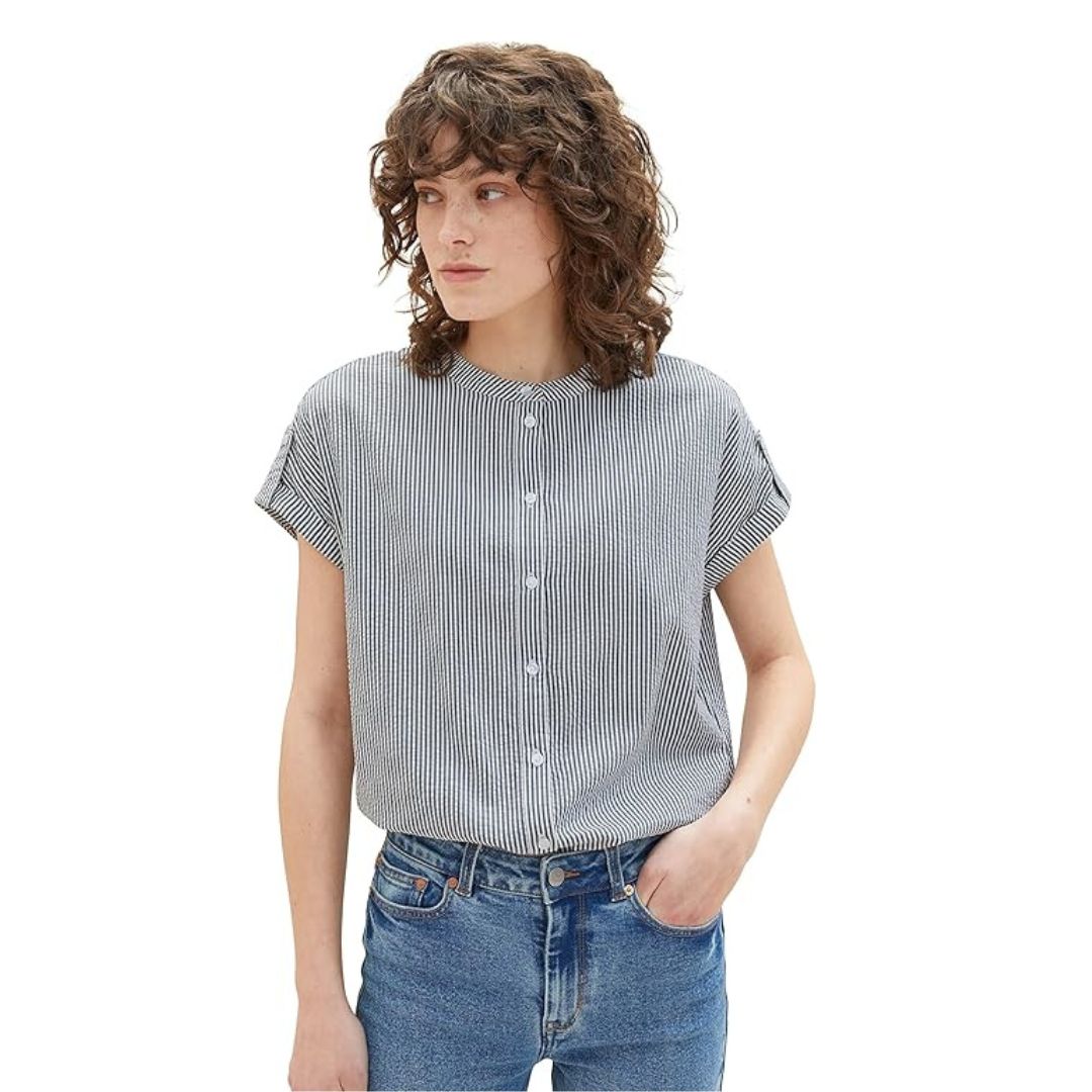 Tom Tailor Stripe Blouse – Stock IT B2B